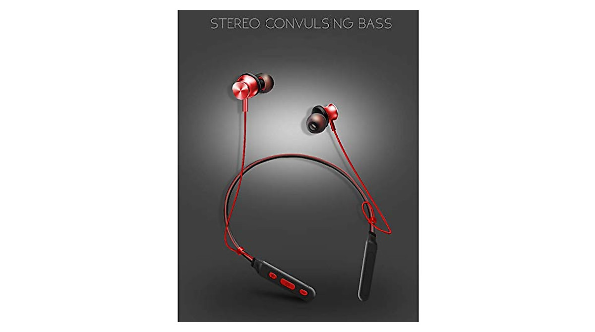 M8 Bluetooth Wireless Neckband Headphones with Noise Cancelling