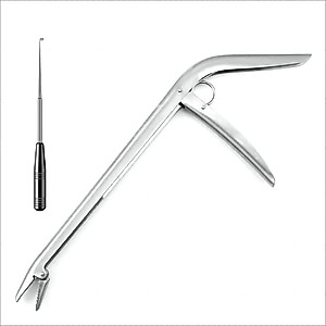 Aofong Hook Remover with Magnetic Hook Remover Tool Saltwater Hook Remover Tweezers Hook Remover Extractor (2padk)