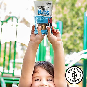 Power Up Kids Mickey & Friends Power Packed Trail Mix By Gourmet Nut - Cherries,Whole Cashews,Sliced Almonds,Raisins & Pumpkin Seeds - Gluten Free, Non GMO - 1.2oz Individually Wrapped Pouches (6 Pk)