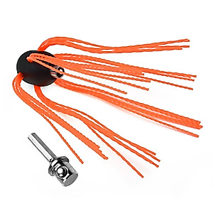 LJLCD Fireplace Tools Aluminum Chimney Power Sweeping Brush Cleaning Rotary Sweep DIY Set Flexible Chimney Brush Replacement Cleaner Cleaning Tool Durable, Easy to Install, Stable Performance.