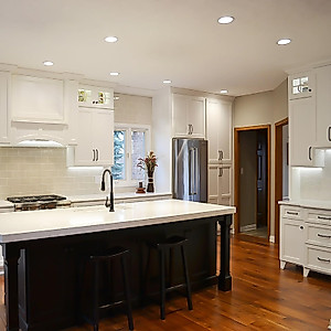 OOOLED Recessed Lighting 6 Inch, Canless LED Recessed Light Fixtures with Junction Box, 12W (100W Eqv), 950LM, 5000K Daylight, Dimmable LED Downlight and Ceiling Lights LED, ETL Listed, 12-Pack