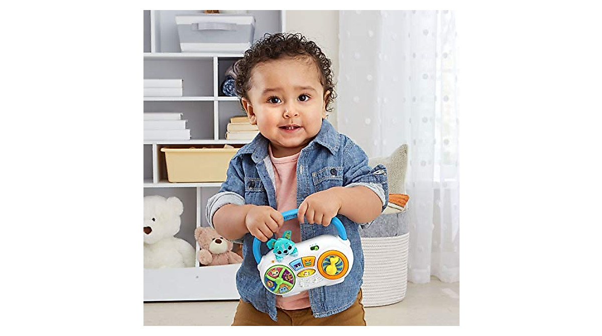 VTech Tune and Learn Boombox – Fun Musical Learning Toy for Toddlers