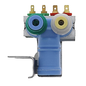 Edgewater Parts 2181730, AP5989758, PS11731255 Replacement Dual Water Valve Kit for Refrigerators with Water Dispenser and Ice Maker. Compatible w/Whirlpool