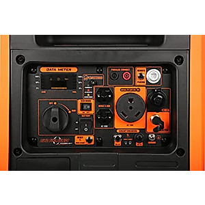 WEN DF452iX Super Quiet 4500-Watt Remote Electric Start Dual Fuel RV-Ready Portable Inverter Generator with Fuel Shut-Off and CO Watchdog