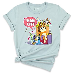 Bluey Shirt Adult, Bluey Mom Shirt, Bluey Mom Life Shirt, Bluey Adult Shirt, Bluey Shirts For Women, Bluey Shirt, Gifts For Mom, Mothers Day Gift Shirt