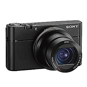 Sony Cyber-Shot DSC-RX100 V 20.1 MP Digital Still Camera with 3" OLED, flip Screen, WiFi, and 1” Sensor DSCRX100M5/B