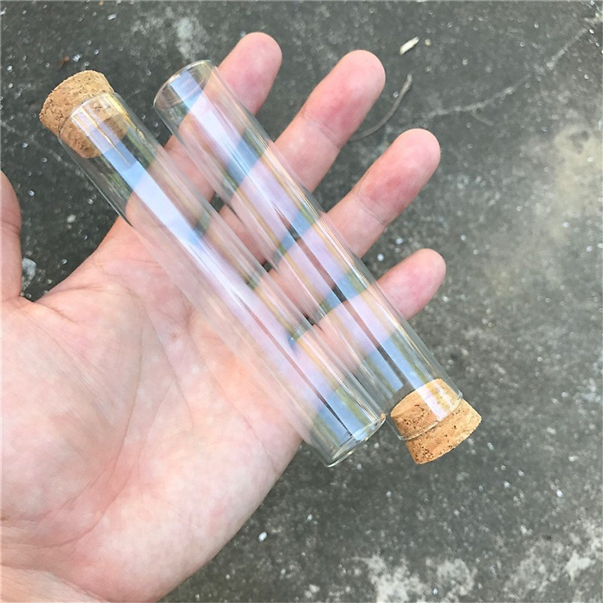 22120mm 30ml Empty Glass Transparent Clear Bottles with Cork Stopper Glass Vials Jars Storage Bottles Test Tube Jars 24pcs (24, 30ml)