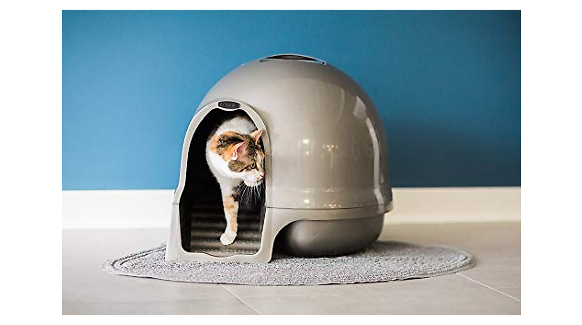 Petmate Booda Clean Step Dome Cat Litter Box | Control Odor