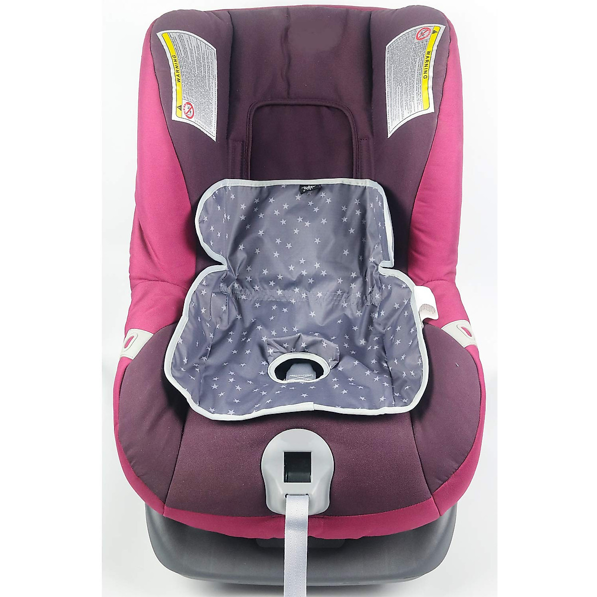 Long-Ci Car Seat Insert Liner in Star Printing Material for Strollers Infant Swings