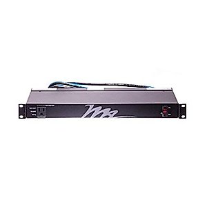 Middle Atlantic Products - PD-915R - Middle Atlantic Products PD-915R 9-Outlets Power Strip - NEMA 5-15P - 9 x NEMA 5-15R - 9 ft Cord - 15 A Current - 120 V AC Voltage - Rack-mountable
