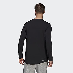 adidas mens FR Long Sleeve Tee Black XX-Large