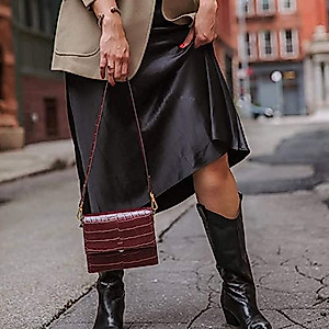 JW PEI Women's Mini Flap Crossbody (Brown)