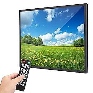Garsentx 19 Inch Touch Screen Monitor,TFT 1280x1024 Portable Monitor with HDMI VGA AV BNC USB,Full 16:9 Gaming Screen Display Ultra Thin HDR Industrial Monitor (US)