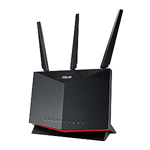 ASUS AX5700 WiFi 6 Gaming Router (RT-AX86U) - Dual Band Gigabit Wireless Internet Router, NVIDIA GeForce NOW, 2.5G Port, Gaming & Streaming, AiMesh Compatible, Included Lifetime Internet Security