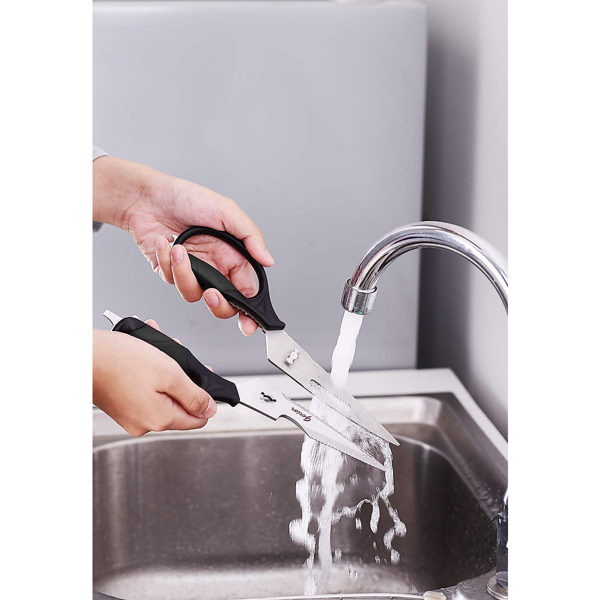 Kitchen Scissors - Come Apart Kitchen Shears for Cutting Chicken, Meat, Poultry, Seafood, Vegetable - Great Cooking Scissors Gadget