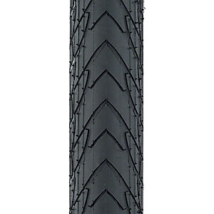 Michelin Protek Max Front or Rear City Bike Tire for Asphalt and Trails, Tube Type Sealing, Black Sidewall, 700 x 35C
