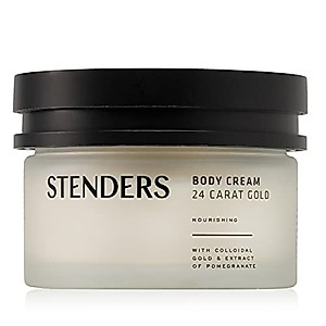 STENDERS Detox Salt Body Scrub & Deep Moisturizing Gold Body Cream For Women. Perfect body care set. Effectively Cleanses, Nourishes and Moisturizes the Skin.