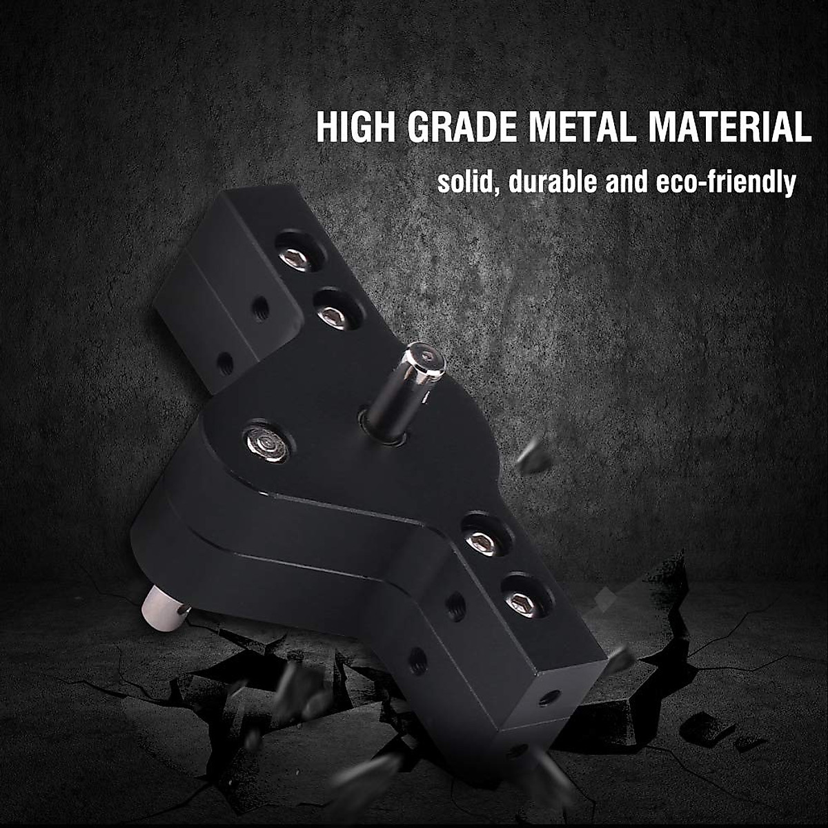 Dilwe RC Transfer Case, Metal Transfer Case for 1/10 D90 D110 Axial SCX10 RC Crawlers CarsModel car accessories