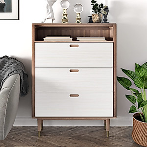 Skyblur White Wood Grain Vinyl Wallpaper, 24"x 118", Peel & Stick, Self Adhesive, Removable, Multi-Purpose, Kitchen, Bathroom, Living Room, Stain Resistant