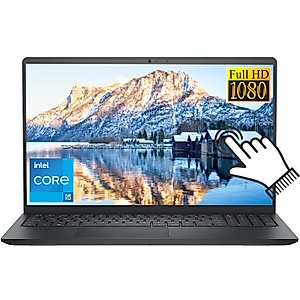 Dell Inspiron 15 3520 15.6" FHD Touchscreen Laptop Computer, 16GB RAM, 1TB PCIe SSD, 4-Core Intel Core i5-1135G7, Numeric Keyboard, WiFi, HDMI, Webcam, SD Card Reader, Windows 11, Carbon Black