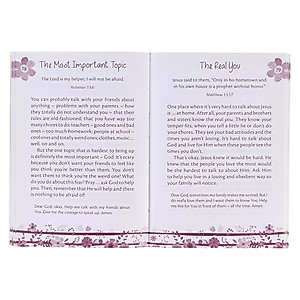 Mini Devotions For Girls - 180 Short and Inspirational Devotions to Encourage, Softcover Gift Book for Tweens