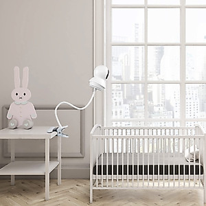 OkeMeeo Baby Monitor Mount for TP-Link Tapo 2K Pan Tilt Security Camera C210 and TP-Link Tapo C200(15.7 in Gooseneck Camera Mount)