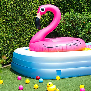 Outus 10 Pieces Inflatable Patches Self Adhesive Vinyl Pool Float Patch Repair Kit for Above Ground Pools, Air Mattress, Bounce House, Inflatables Swimming Pool, Square Shape (Blue)