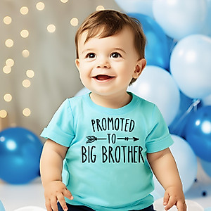 Promoted to Big Brother Arrow Sibling Reveal Announcement Shirt for Boys Big Brother Sibling Outfit Chill Shirt 2T