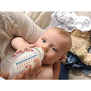 NUK Smooth Flow Anti Colic Baby Bottle, Elephant, 5 Ounce (3 Pack)