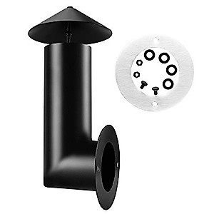WADEO Pellet Grill Smoke Stack Replacement for Pit Boss, Traeger, Camp Chef and Other Pellet Grills Smokers