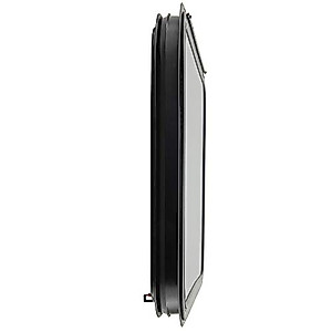 RecPro RV Exit Window 30" W x 22" H Optional Trim | RV Window Replacement (with Trim Ring) | Made in USA
