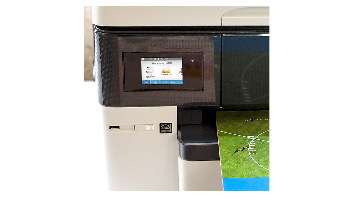 HP OfficeJet Pro 7740 Wireless All-in-One Printer for Wide-Format Printing