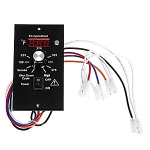 S28esong Digital Thermostat Controller Board,Kitchen Digital Thermostat Pellet Grill Control Board for All Traeger