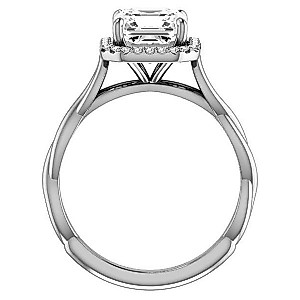 JEWELERYN Wedding Bridal Ring Set, Bridal Statement Ring, Moissanite Engagement Ring Set, 2 CT Asscher Cut, 925 Sterling Silver in Prong Set, VVS1 Clarity, Best Gift for Her (8)