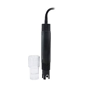 ATO Combination pH Electrode, with Internal Temperature Sensor (NTC 10K),Standard pH Electrode for Wastewater Treatment (15m Cable)