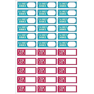 Essentials Health & Fitness Planner Stickers (Set of 325 Stickers)