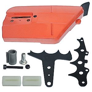 AUMEL Chain Clutch Cover Bumper Spike Strip Catcher Kit For Husqvarna 362 365 371 372 Chainsaw 537033501, 503719701