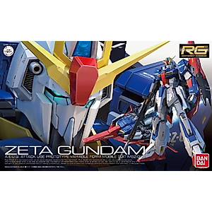 Bandai Hobby #10 Zeta Gundam Scale 1/144 Real Grade Figure