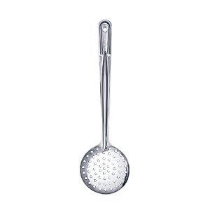 Slotted Serving Spoon - Stainless Steel Spoon with Holes for Draining - Straining Perforated Spoon