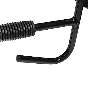 TCMT Heavy Duty Steel Kayak Ladder Wall Mount Folding Storage Rack Fit Indoor Outdoor Storage Kayak Surfboard Sailing (Black, 2 Sets)