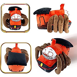 PERUKOYO Choo Choo Charles Plush, Charles Train Toy, Spider Stuffed Animals, Monster Horror Game Plush, Gift for Boys and Girls