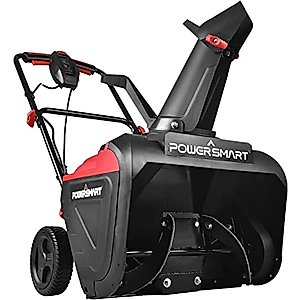 PowerSmart Electric Snow Blower, 120V 15A Snowblower Corded Electric Start, 21-Inch Single Stage Snow Thrower for Yard, DB5021