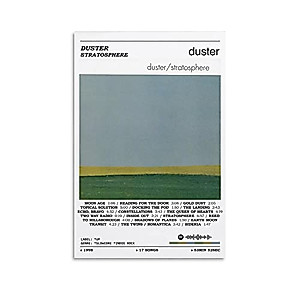 Duster Poster Stratosphere Music Cover Canvas Poster Bedroom Decoration Landscape Office Valentine's Birthday Gift Unframe-style-412x18inch(30x45cm)