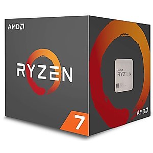AMD YD1700BBAEBOX Ryzen 7 1700 Processor with Wraith Spire LED Cooler