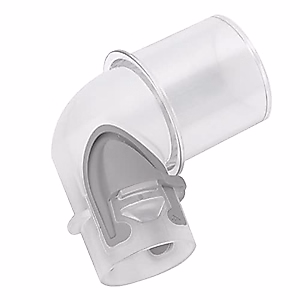 Cpap Elbow Connector, Resmed Cpap Mask Replacement Elbow Connector Assembly Accessory Fit For Resmed Mirage Fx Nasal Guard Mirage Fx Nasal Mask