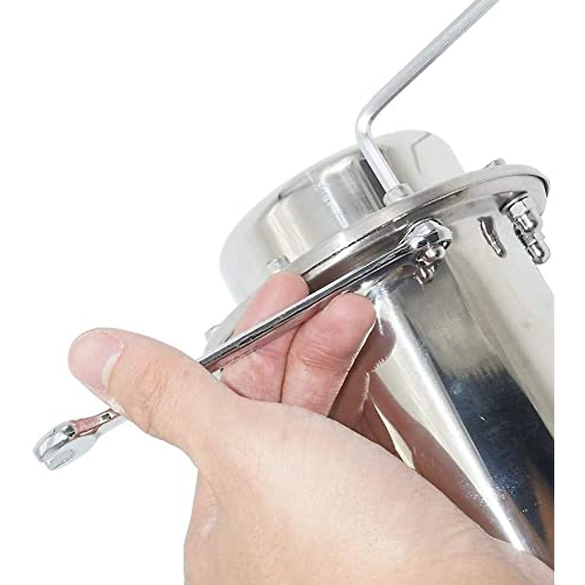 Time Capsule Anti-Corrosion Waterproof 304 Stainless Steel Capsule Container Durable for Granddaughter Future Graduation Gifts (13.4 Inch)