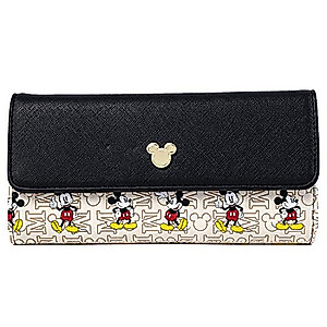 Loungefly Disney Mickey Mouse Hardware Faux Leather Wallet