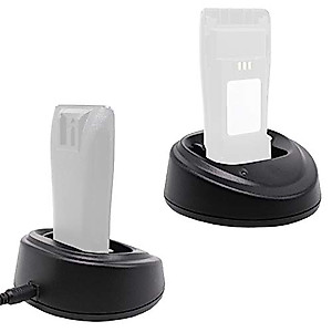 WPLN4137 WPLN4137BR Charger Compatible for Motorola Radio CP200 CP200D PR400 EP450 DEP450 CP040 CP150 CP180 NNTN4497 NNTN4970 NNTN4851 WPLN4138