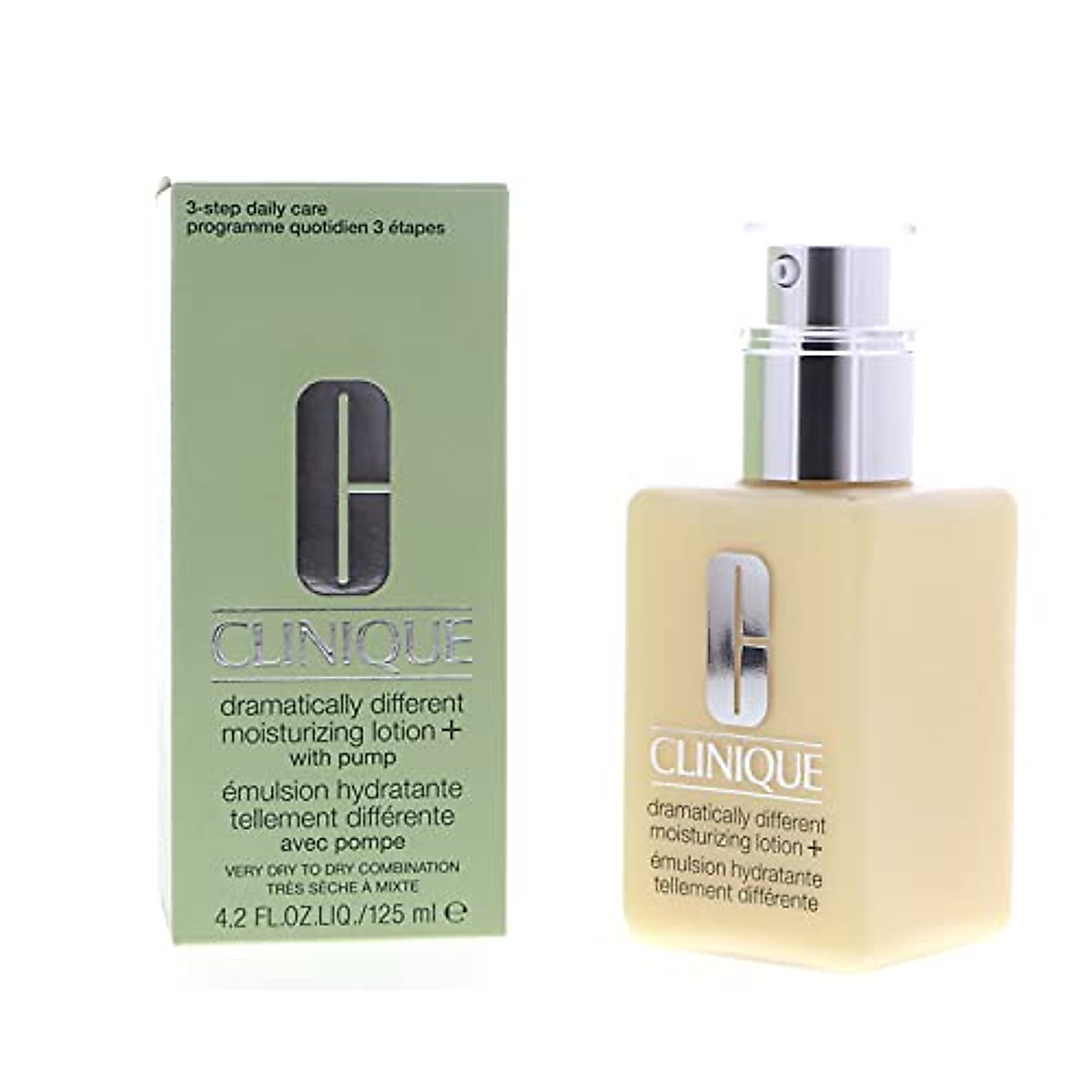 Clinique - Dramatically Different Moisturizing Lotion + (Very Dry to Dry Combination; With Pump) - 125ml/4.2oz