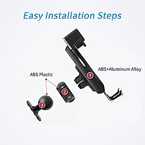 Phone Holder Mount for Honda Civic,Dashboard Air Vent Adjustable Phone Holder for Honda Civic 2019 2018 2017,Car Phone Mount for iPhone 7 iPhone 6s iPhone 8,for Samsung,Smartphone for 4.7/5 in